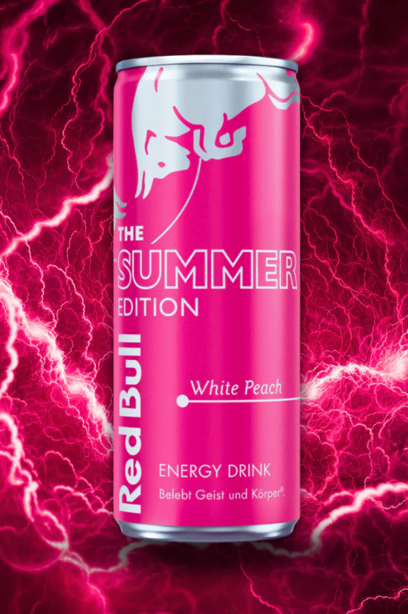 Red Bull Summer Édition saveur pêche blanche – La Bonbonnerie Meldoise